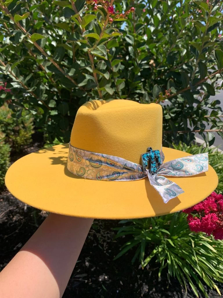 One of our new design Yellow Gypsy on 2023 Guadalajarawestern.com